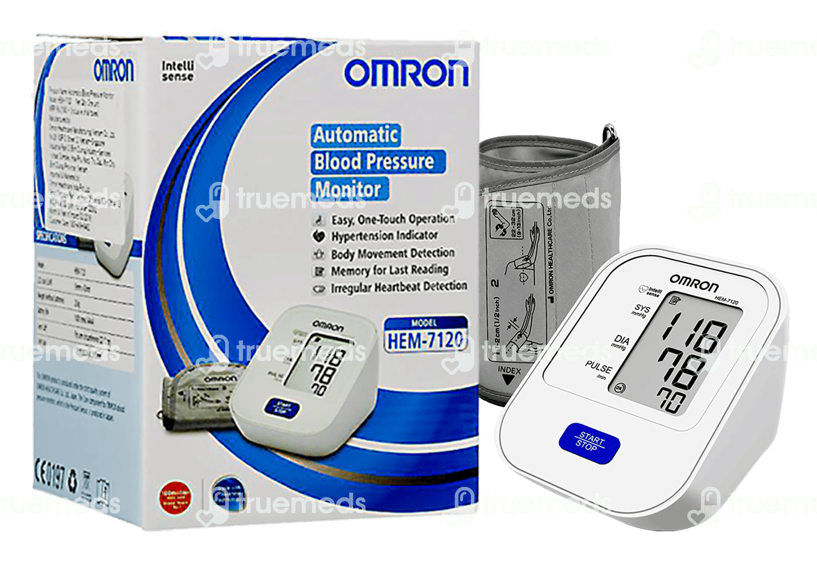 Omron Hem 7120 Bp Monitor Bp Machine 1 - Uses, Side Effects, Dosage ...
