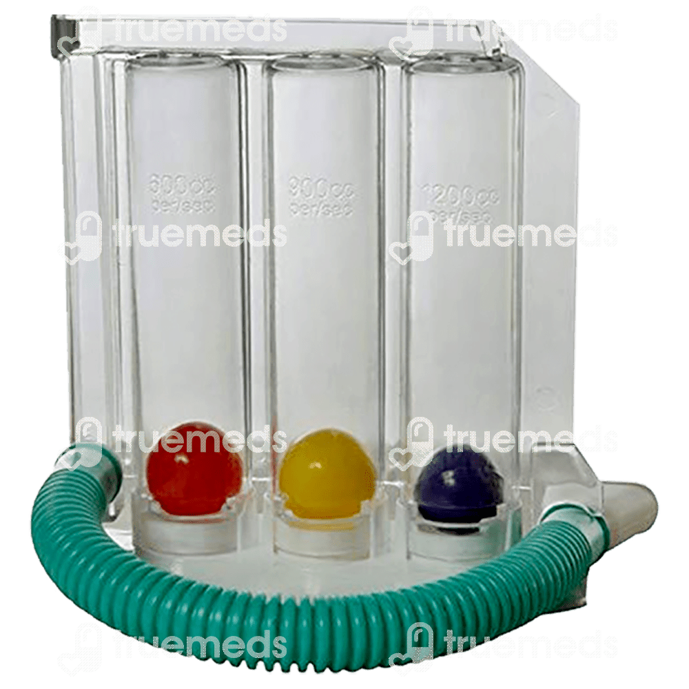 Infi Spirometer 3 Ball Respiratory Excerciser 1 - Uses, Side Effects ...