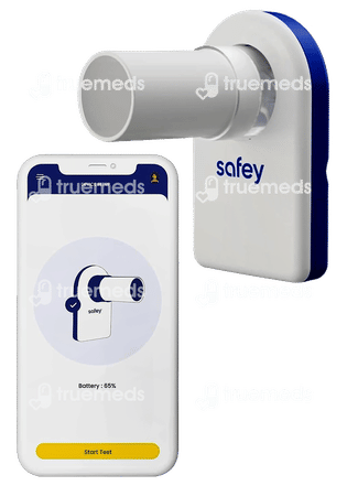 Safey Smart Connected Pocket Spirometer 1 - Uses, Side Effects, Dosage ...