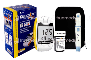 K Life Glucometer Blood Glucose Sugar Testing Machine With 25 Test ...