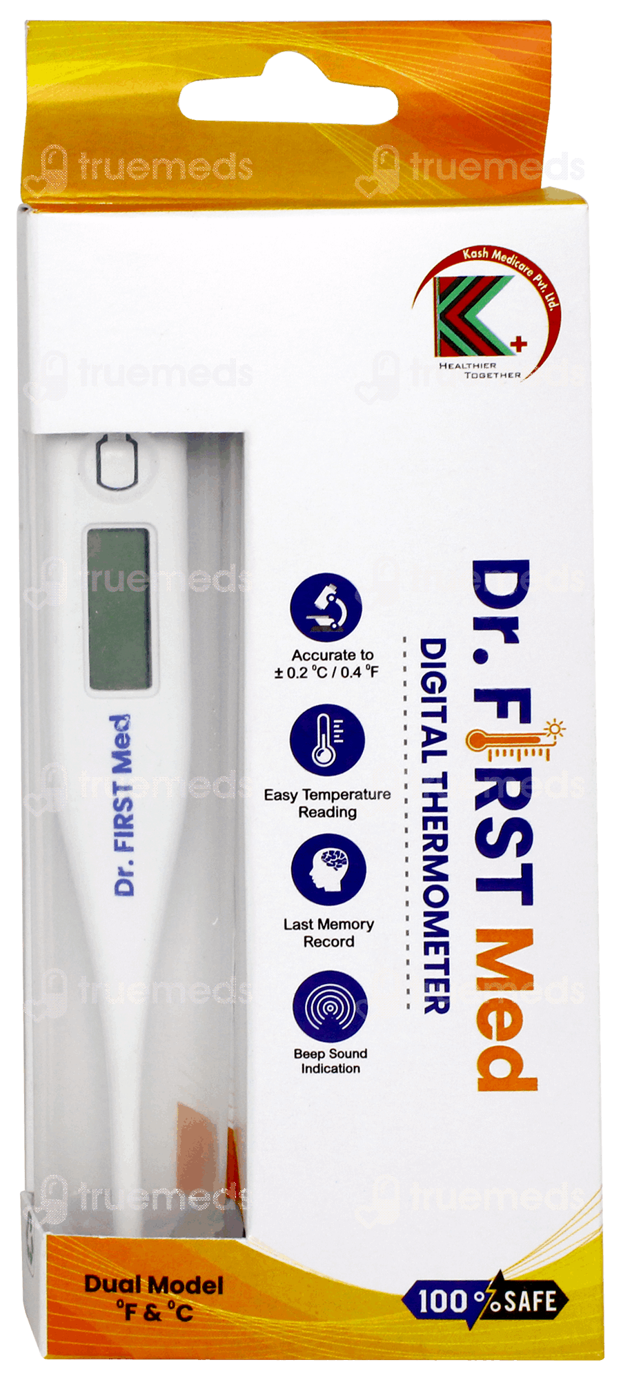 Dr First Med Digital Thermometer 1 - Uses, Side Effects, Dosage, Price ...