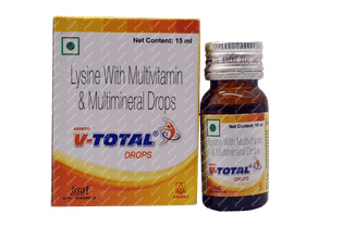 V Total Drops 15 Ml - Uses, Side Effects, Dosage, Price | Truemeds