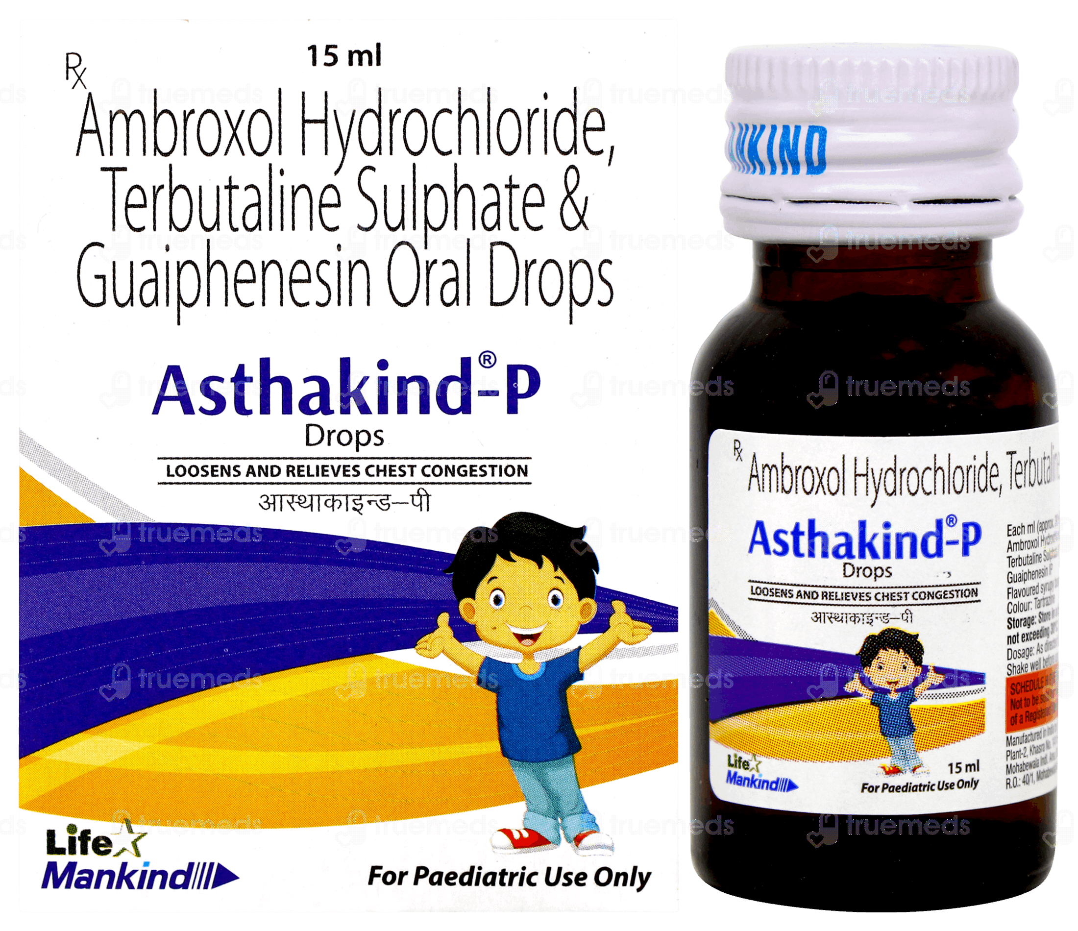 Asthakind P 12502575 Mg Drops 15 Ml - Uses, Side Effects, Dosage, Price ...