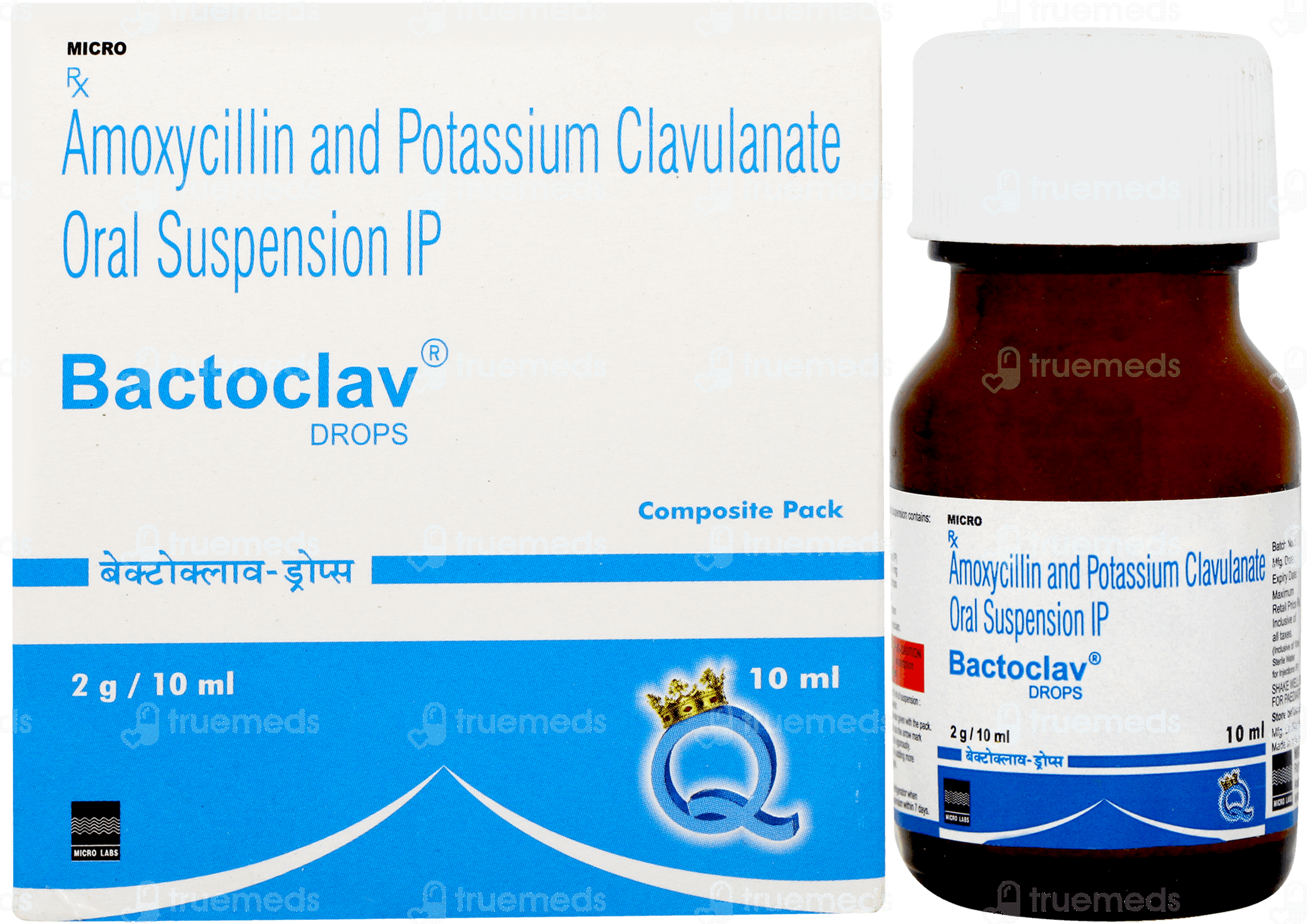 Bactoclav 80/11.4 Mg Drops: Uses, Side Effects, Price & Substitutes