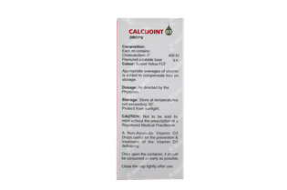Calcijoint D3 400 Iu Drops 15 Ml - Uses, Side Effects, Dosage, Price ...