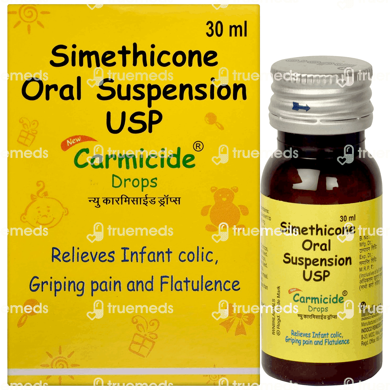 Carmicide 40 MG Drops 30 ML | Order Carmicide 40 MG Drops 30 ML Online at Truemeds