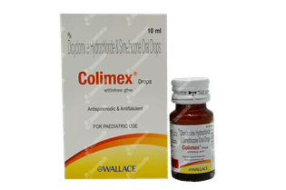 Colimex 10 40 Mg Drops 10 Ml - Uses, Side Effects, Dosage, Price | Truemeds
