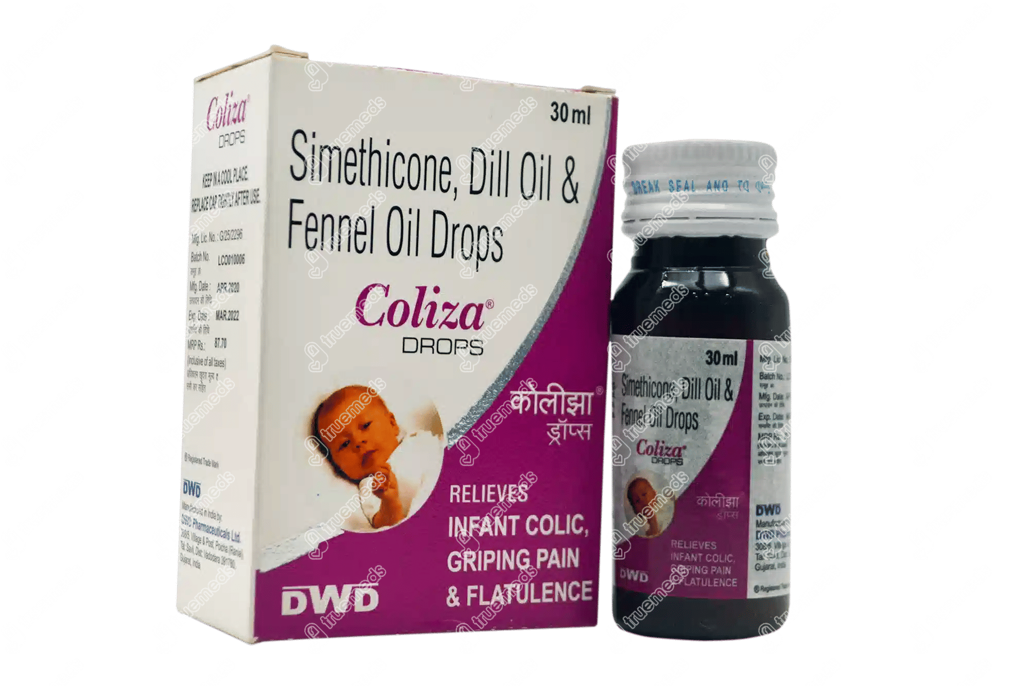 Coliza 40 | Order Coliza 40 MG/0.005Ml/0.0007Ml Oral Drops 30 Ml Online ...