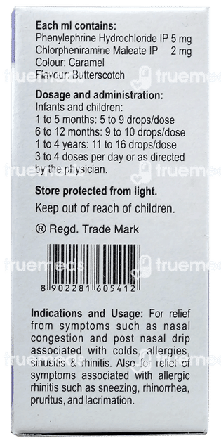 Febrex Plus Af 52 Mg Drops 15 Ml - Uses, Side Effects, Dosage, Price ...