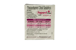 Fepanil 100 Mg Drops 15 Ml - Uses, Side Effects, Dosage, Price | Truemeds
