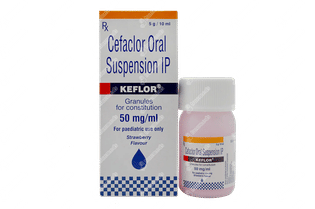 Keflor 50 Mg Drops 10 Ml - Uses, Side Effects, Dosage, Price | Truemeds