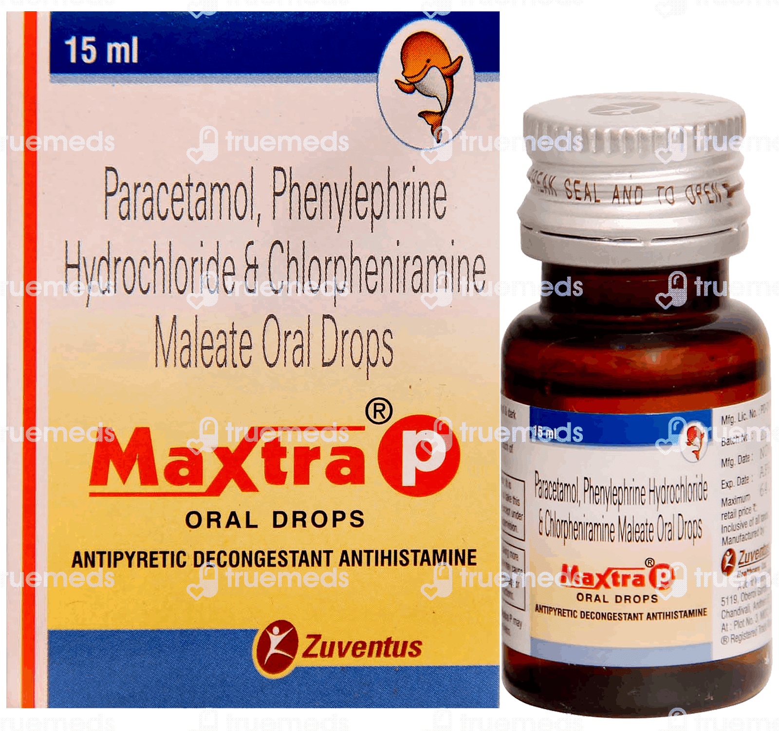 Maxtra P Oral Drops 15Ml: Uses, Side Effects, Price & Substitutes
