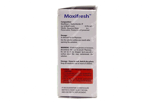 Moxifresh Eye Drops 5Ml: Uses, Side Effects, Price & Substitutes
