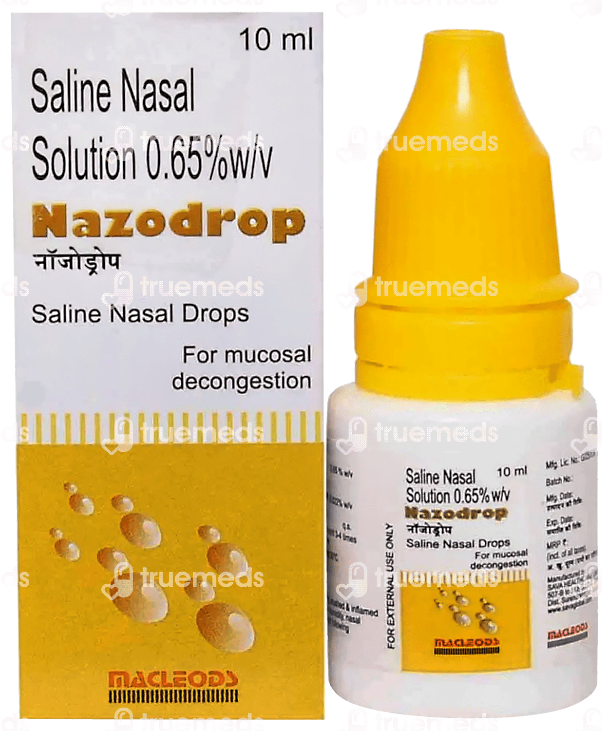 Nazo Drops 10 ML | Order Nazo Drops 10 ML Online at Truemeds