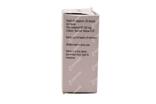 Pacimol 100 Mg Drops 15 Ml - Uses, Side Effects, Dosage, Price | Truemeds