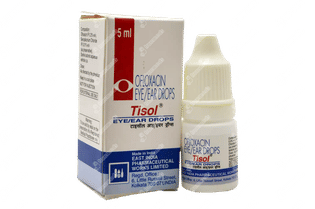 Tisol 0.3 % Drops 5 ML | Order Tisol 0.3 % Drops 5 ML Online at Truemeds