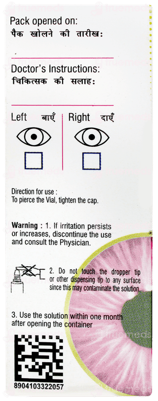 Tobastar 03 Eye Drops 5 Ml - Uses, Side Effects, Dosage, Price | Truemeds