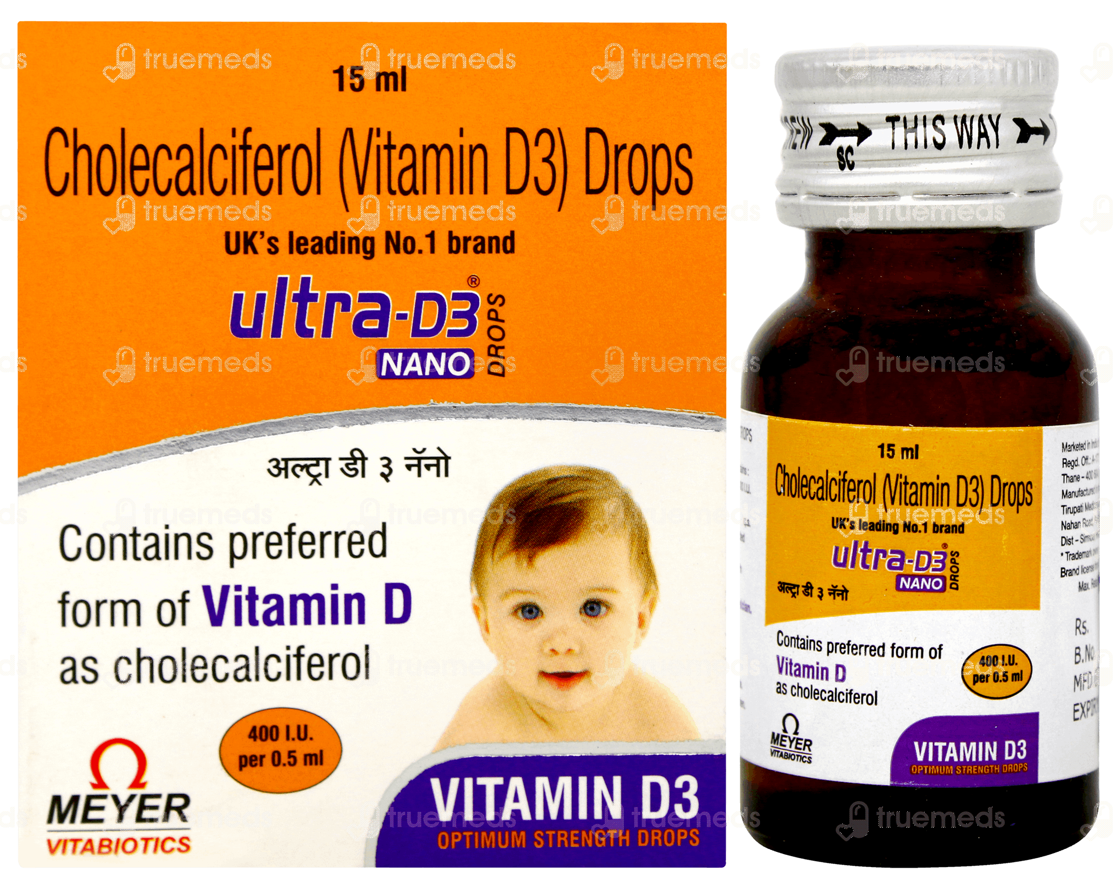 Ultra D3 Nano 400 IU Drops 15 ML | Order Ultra D3 Nano 400 IU Drops 15 ...