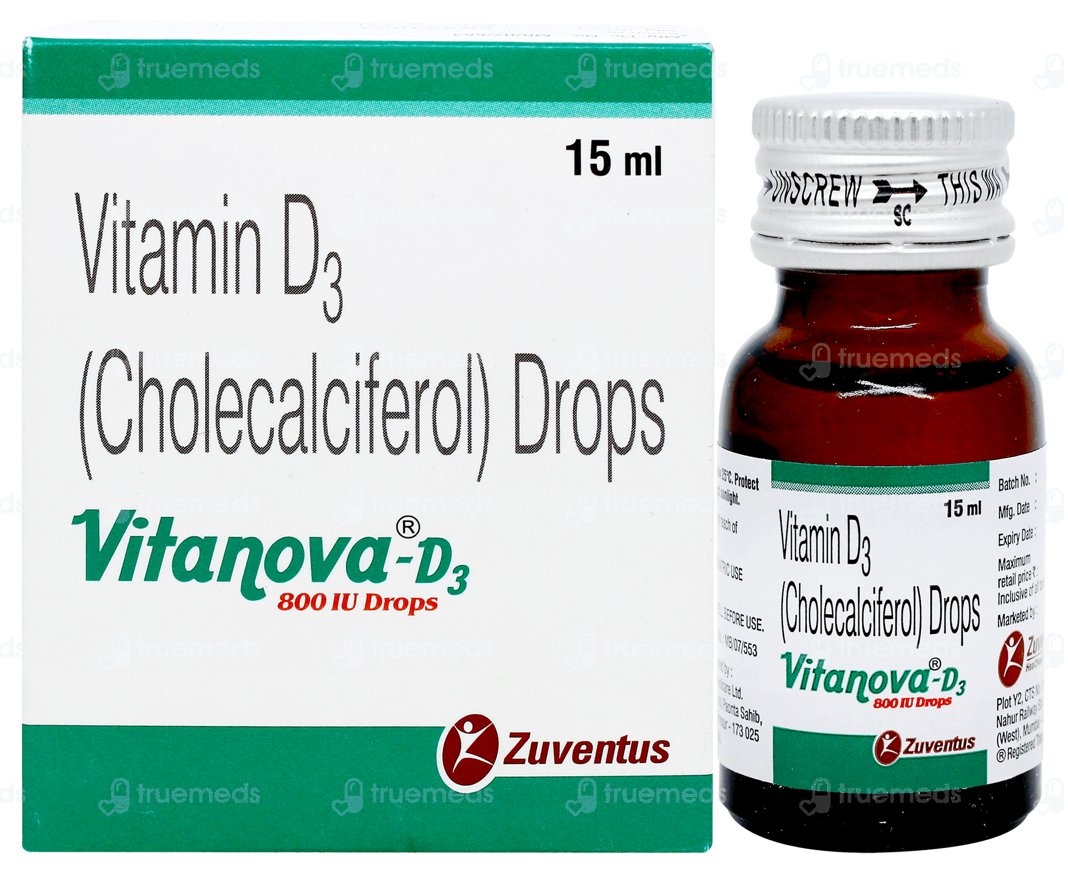 Vitanova D3 800 IU Drops 15 ML | Order Vitanova D3 800 IU Drops 15 ML ...