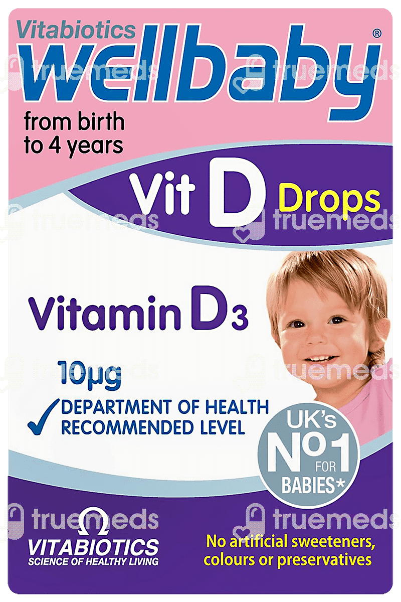 Wellbaby Vitamin D3 Oral Drops 30 ML | Order Wellbaby Vitamin D3 Oral ...