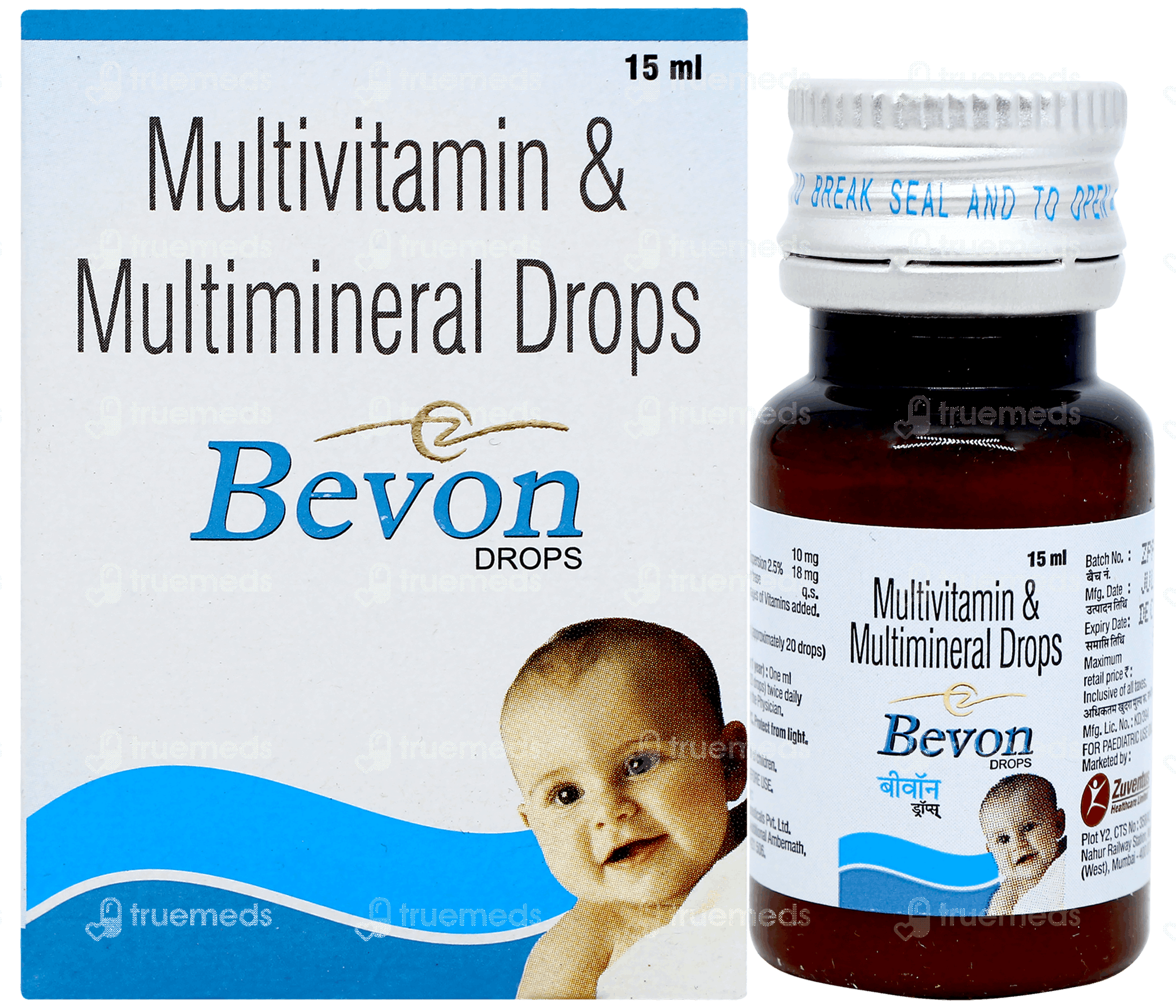 Bevon Drops 15 ML | Order Bevon Drops 15 ML Online at Truemeds