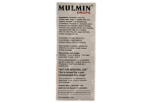 Mulmin Drops 15 Ml - Uses, Side Effects, Dosage, Price | Truemeds