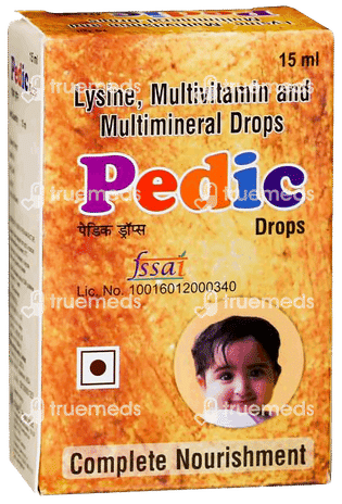 Pedic Drops 15 Ml - Uses, Side Effects, Dosage, Price | Truemeds