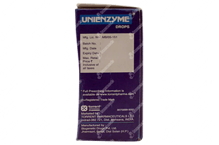 Unienzyme Drops 15 Ml - Uses, Side Effects, Dosage, Price | Truemeds