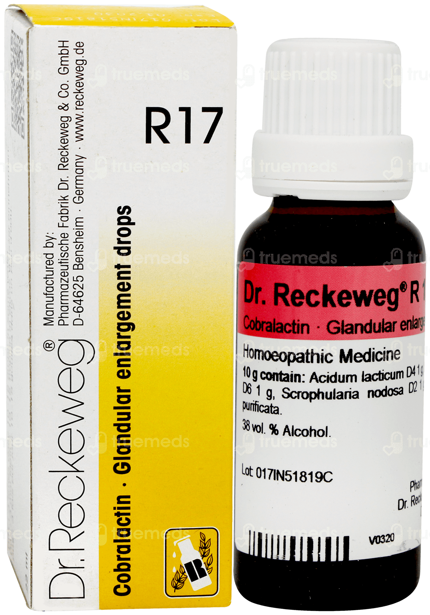 Dr Reckeweg R17 Glandular Enlargement Drop 22 Ml - Uses, Side Effects ...