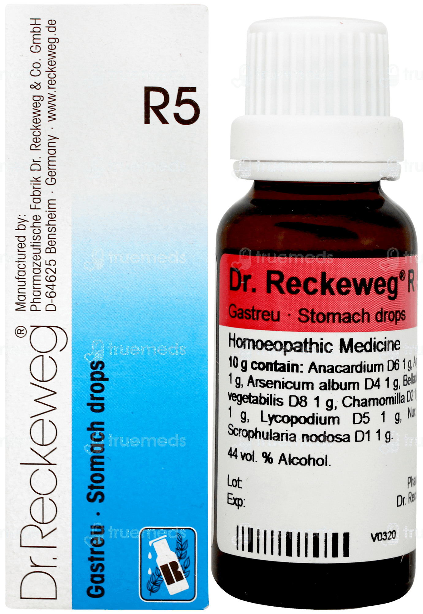 Dr Reckeweg R5 Stomach And Digestion Drop 22 Ml - Uses, Side Effects ...