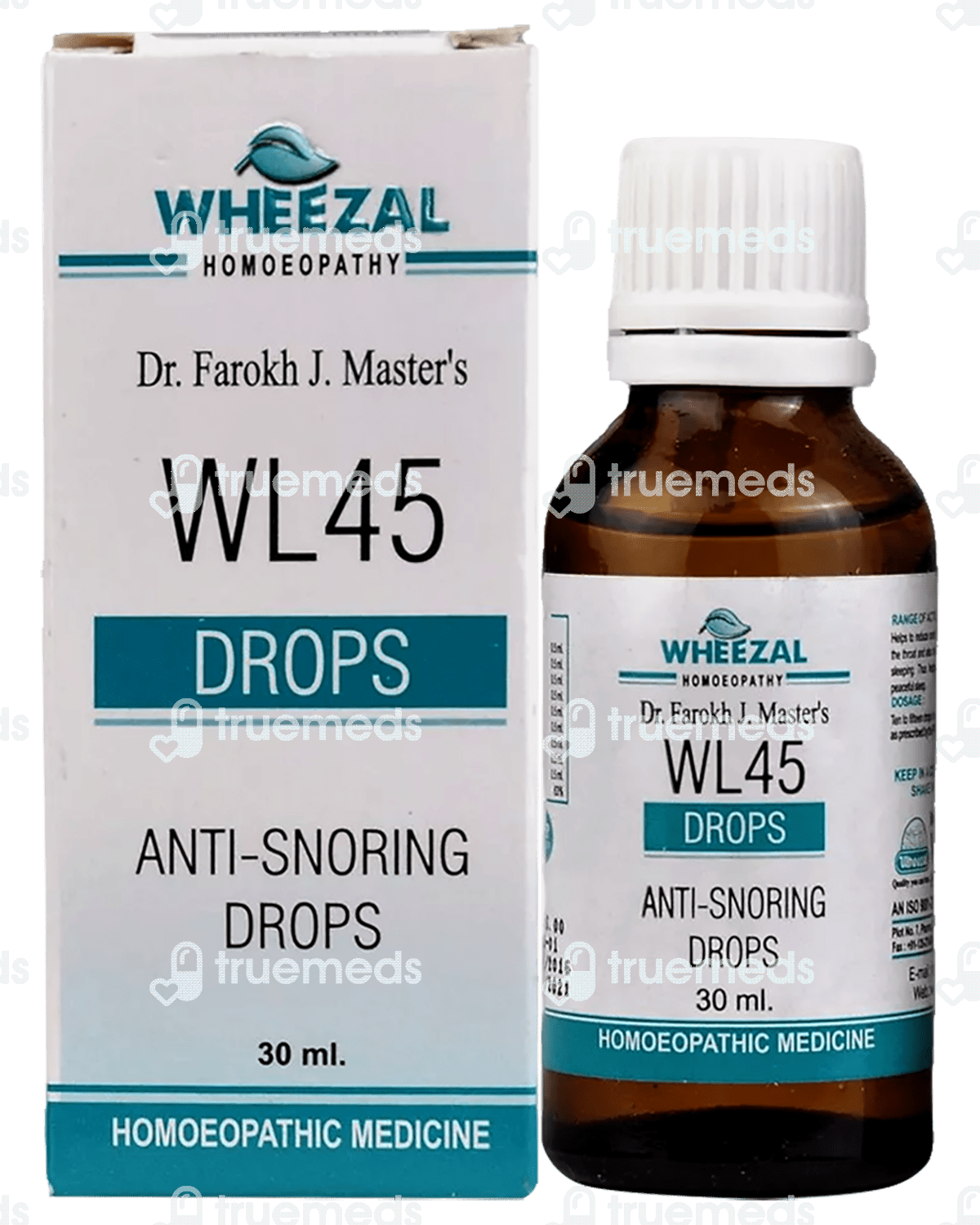 Wheezal Dr Farokh J Masters Wl 45 Anti Snoring Drop 30 Ml - Uses, Side ...