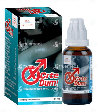 Allen Xcite Dum Drop 30 Ml - Uses, Side Effects, Dosage, Price | Truemeds