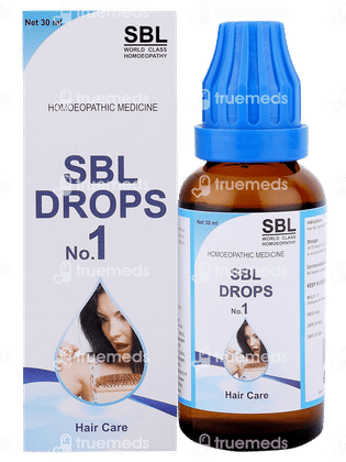 Sbl No 1 Drops 30 Ml - Uses, Side Effects, Dosage, Price | Truemeds