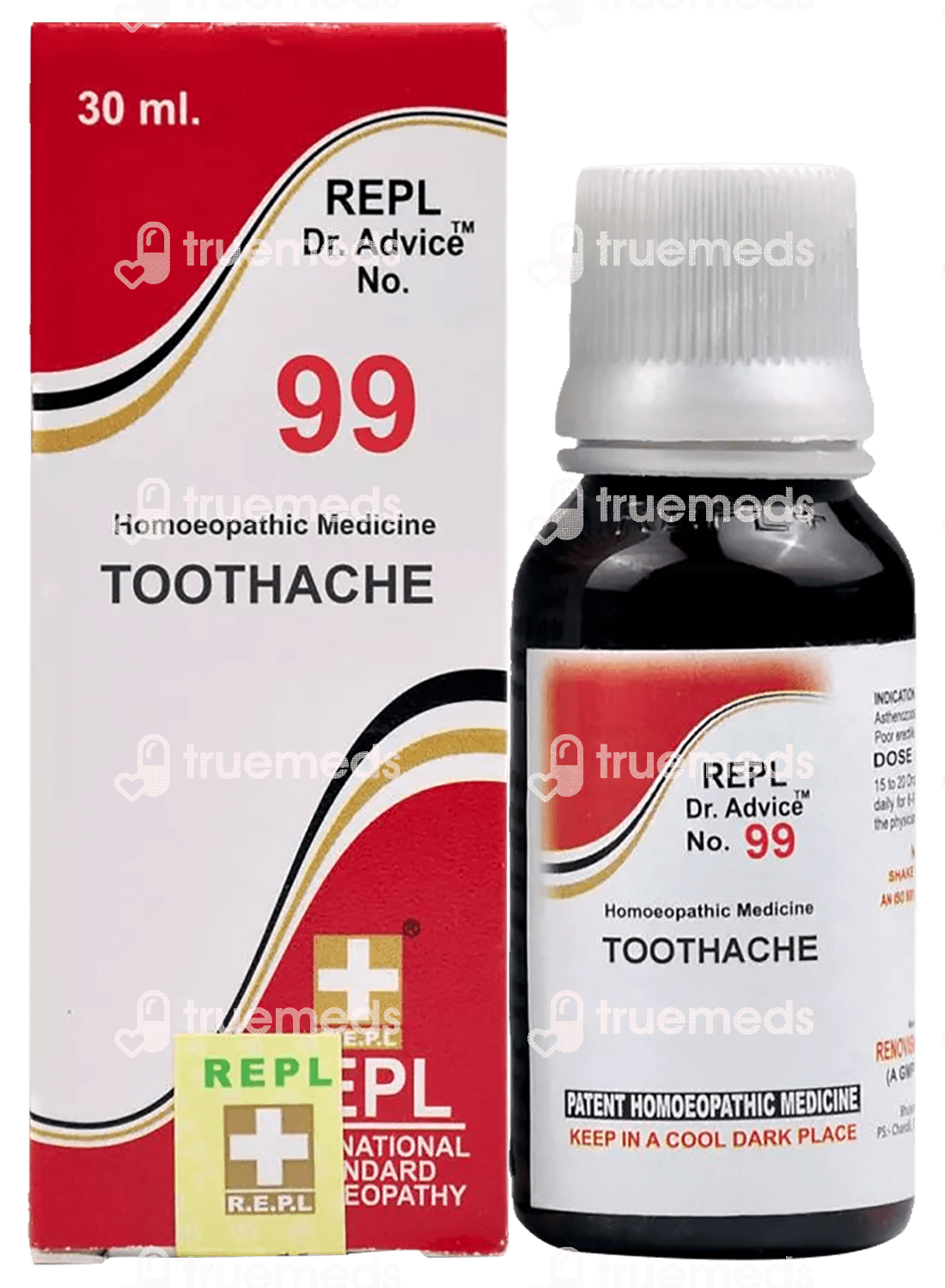 Repl Dr Advice No 99 Toothache Drop 30 Ml - Uses, Side Effects, Dosage ...