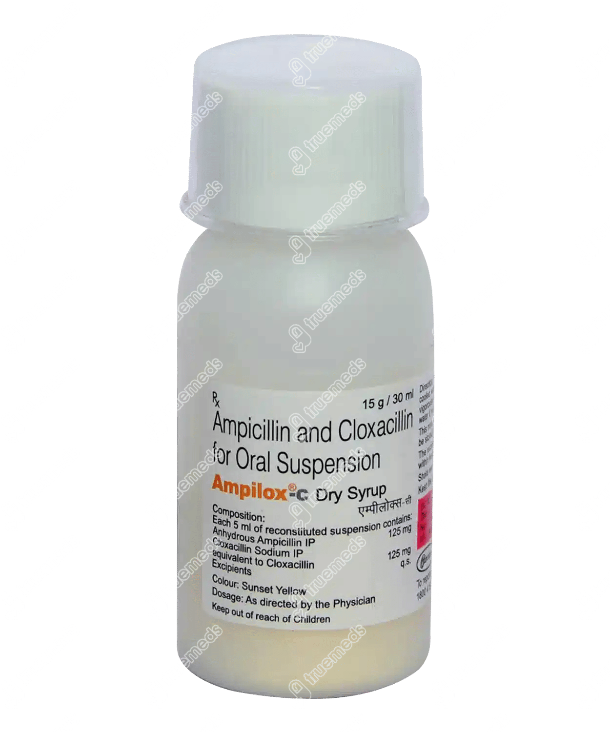 Ampilox C 125/125 Mg Dry Syrup 30 Ml: Uses, Side Effects, Price ...