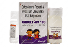 Gudcef Cv 100/62.5 MG Dry Syrup 30 ML | Order Gudcef Cv 100/62.5 MG Dry ...