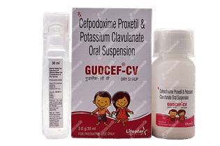 Gudcef Cv 50/31.25 MG Dry Syrup 30 ML | Order Gudcef Cv 50/31.25 MG Dry ...