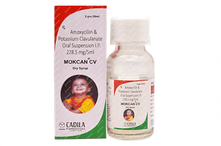 Mokcan Cv 200/28.5 Mg Dry Syrup: Uses, Side Effects, Price & Substitutes