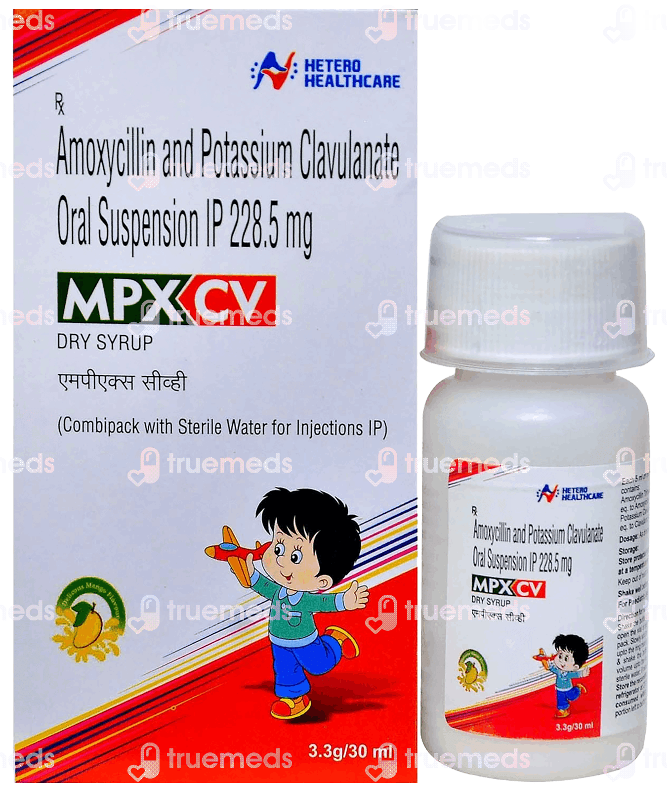 Mpx Cv 200/28.5 Mg Dry Syrup: Uses, Side Effects, Price & Substitutes