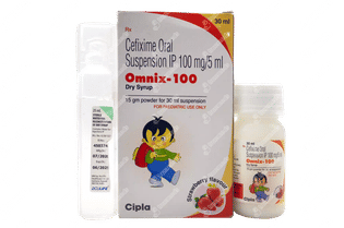 Omnix 100 Mg Dry Syrup: Uses, Side Effects, Price & Substitutes