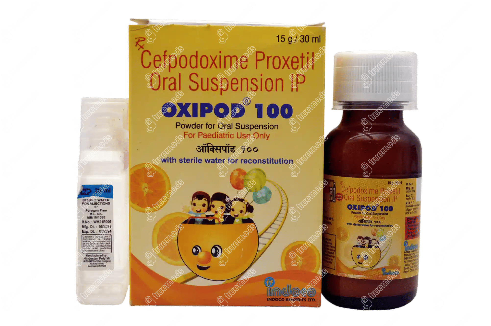Oxipod 100 Mg Oral Suspension 30 Ml: Uses, Side Effects, Price ...