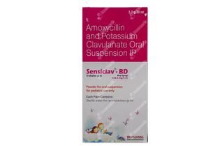 Sensiclav Bd 200/28.5 Mg Dry Syrup: Uses, Side Effects, Price & Substitutes