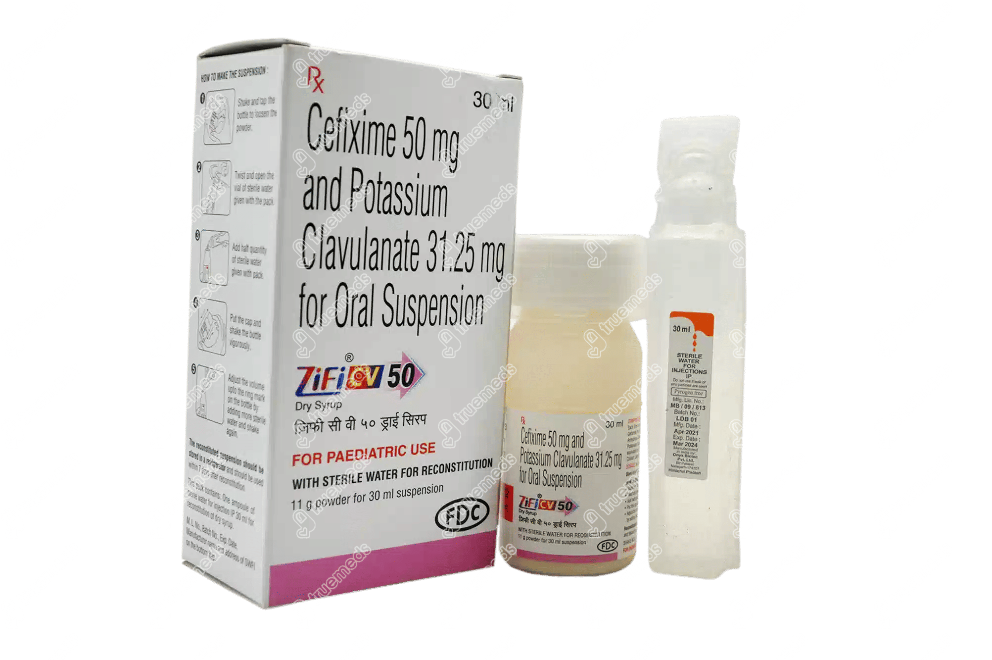 Zifi Cv 50/31.25 MG Dry Syrup 30 ML | Order Zifi Cv 50/31.25 MG Dry ...