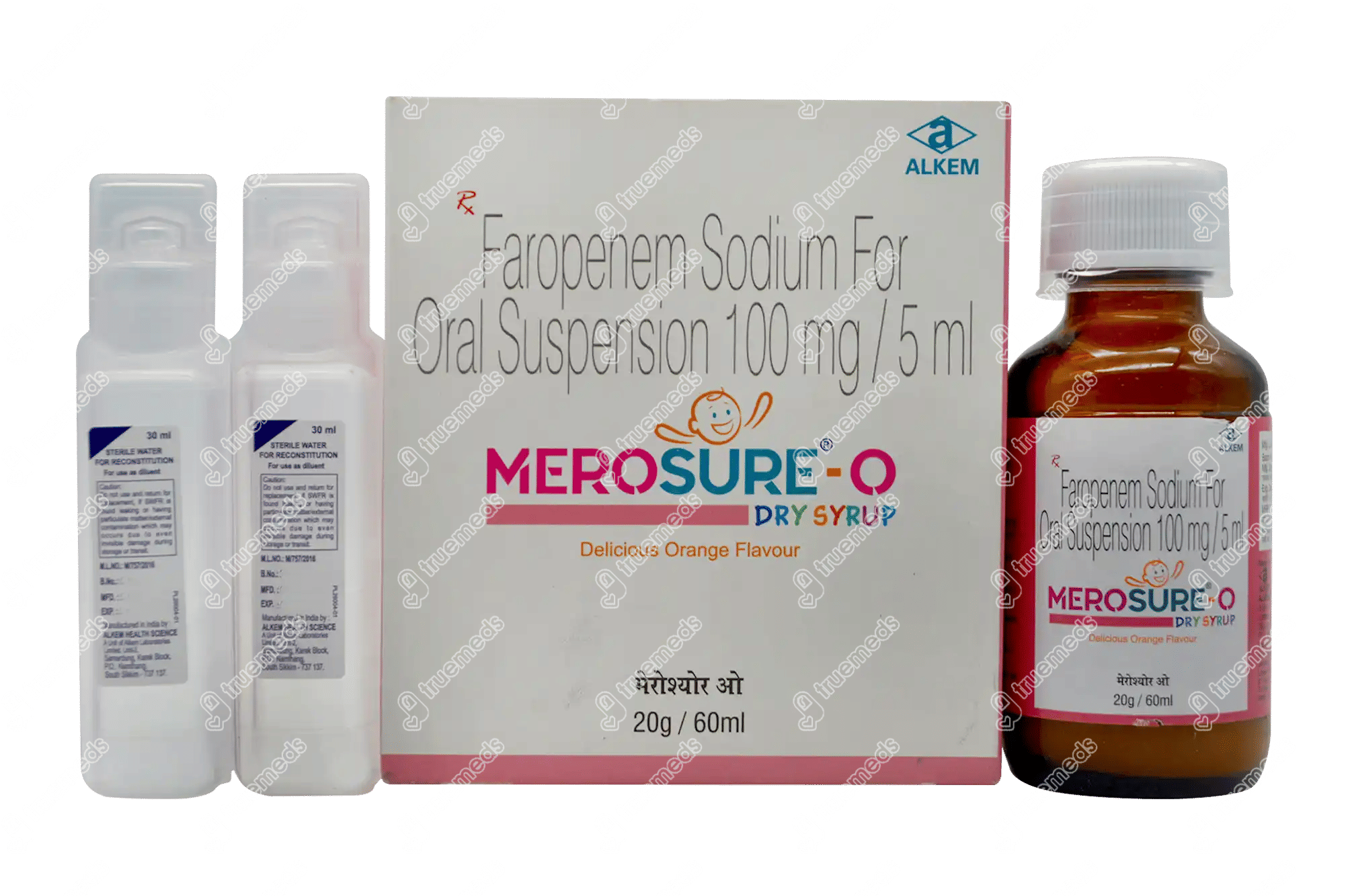 Merosure O Delicious Orange Flavour Dry Syrup 60 ML | Order Merosure O ...