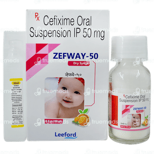 Zefway 50 Orange Flavour Dry Syrup 30ml: Uses, Side Effects, Price ...