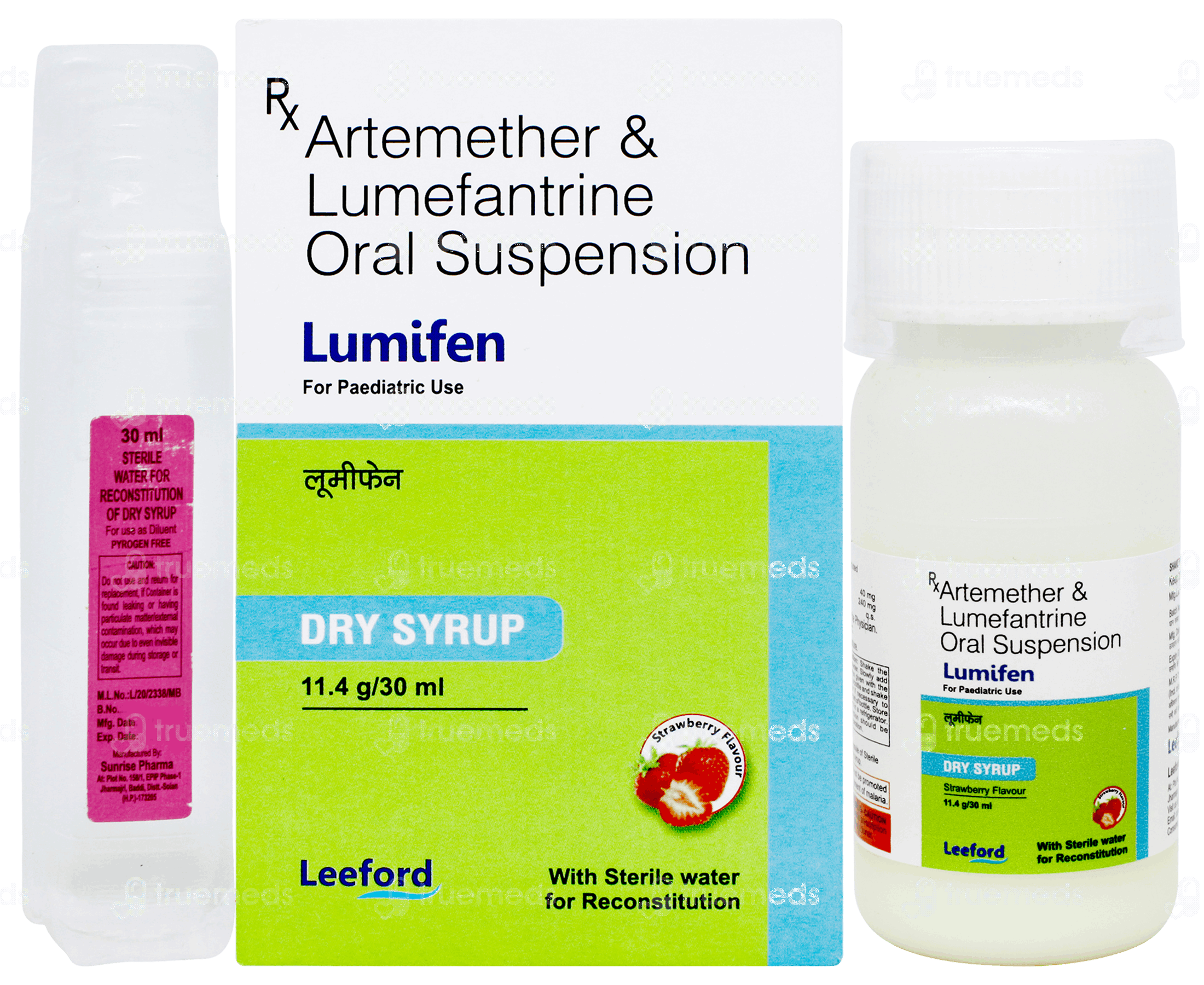 Lumifen 40240 Mg Dry Syrup 30 Ml - Uses, Side Effects, Dosage, Price ...