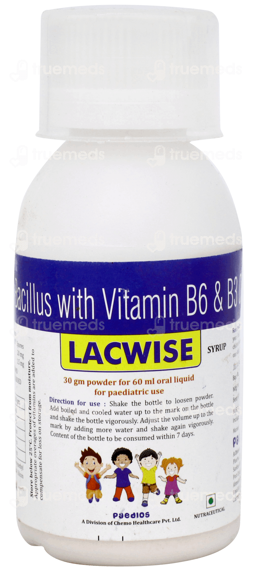 Lacwise Syrup 60ml - Uses, Side Effects, Dosage, Price | Truemeds
