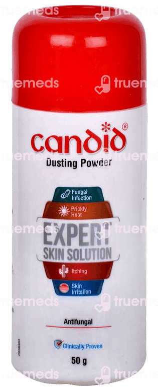 Candid Antifungal Powder 50 Gm - Uses, Side Effects, Dosage, Price ...