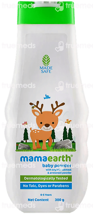 Made Safe Mamaearth Baby Powder 300 Gm - Uses, Side Effects, Dosage ...