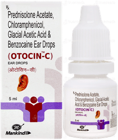Otocin C Ear Drops 5 Ml - Uses, Side Effects, Dosage, Price | Truemeds